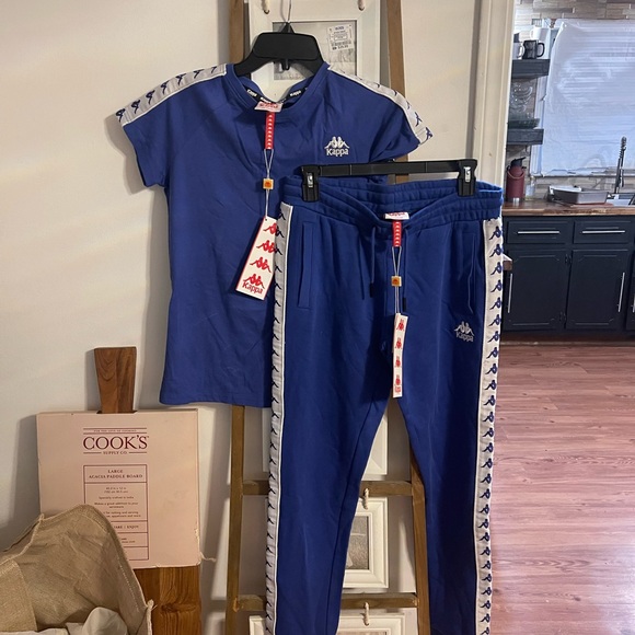 Kappa | Pants & Jumpsuits | Kappa Royal Blue Athletic Set | Poshmark